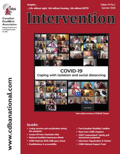 Intervention Magazine - Canadian Deafblind Association National